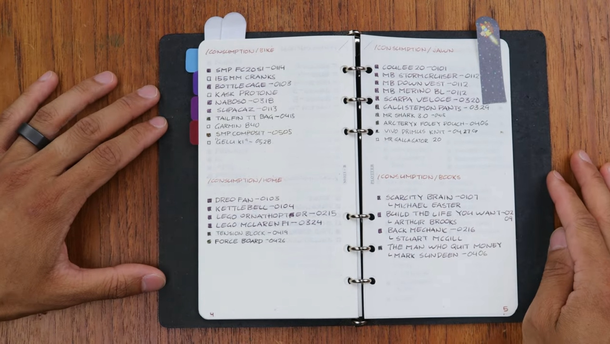 Planner Spotlight: Gordon’s consumption tracker – Ask a Planner Nerd